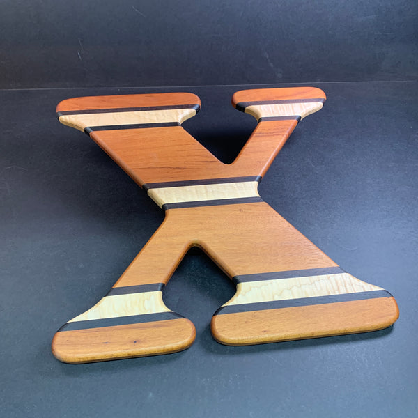 Large Decorative Letter X - Jeff Mack Designs